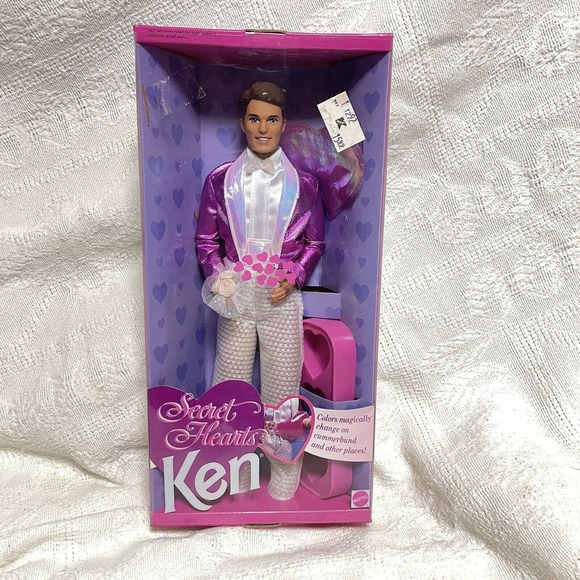 Mattel | Other | Mattel Vintage Secret Hearts Ken Barbie Doll 992 ...